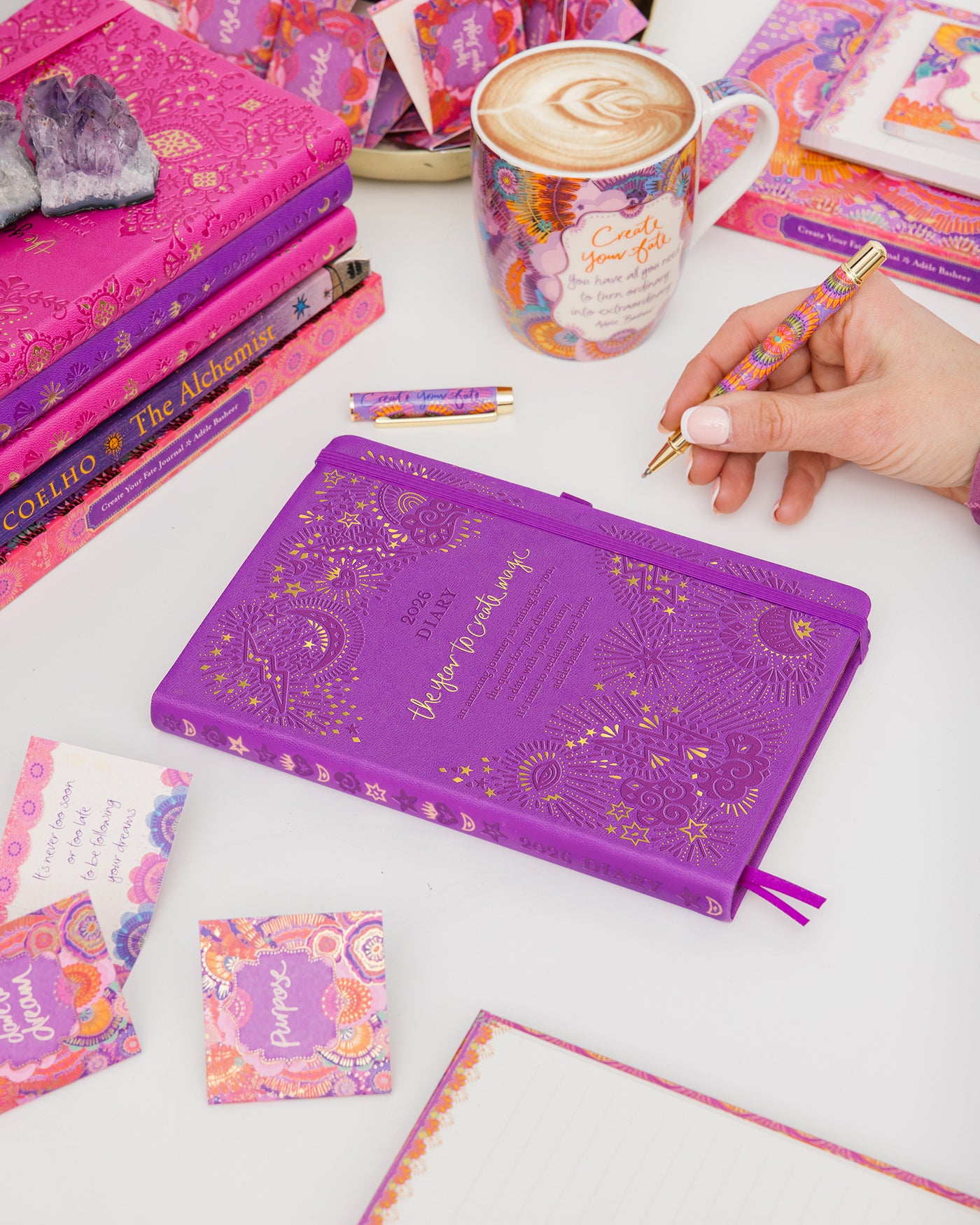 2026 Diary Planner | Adèle Basheer Inspirational Quotes – Intrinsic