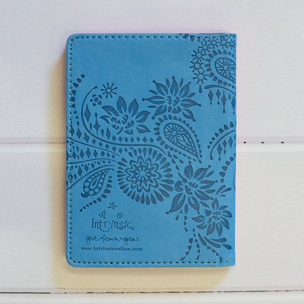 Denim Days Blue Passport Wallet | Australian Travel Holder – Intrinsic