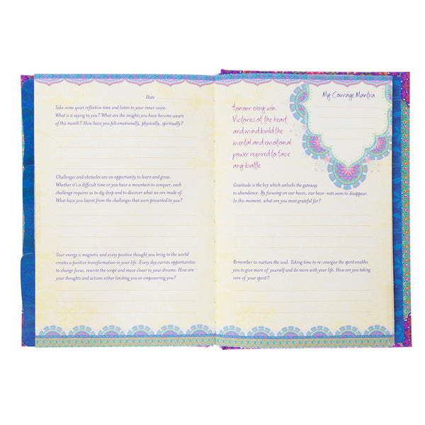 Intrinsic's Adèle Basheer Courage and Strength Guided Journal
