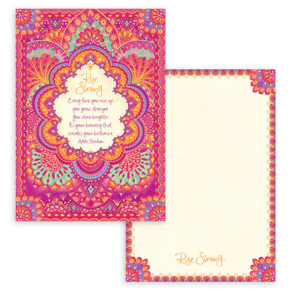 A5 Lined Writing Pad & Note Pad - Rise Strong – Intrinsic