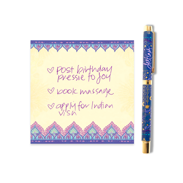 Destiny Rollerball Pen - Purple Ink – Intrinsic
